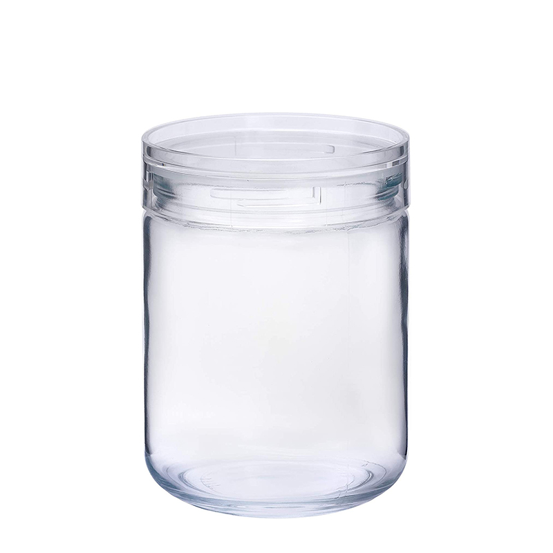 日本家庭主婦最愛！日本 SEISHO 星硝 寬口徑玻璃密封儲物罐 800ml | homeshops 小宅私物