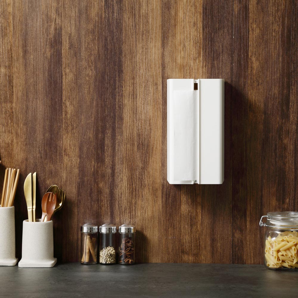 日本 ideaco 加深型ABS壁掛/桌上兩用擦手紙架-4色 | homeshops 小宅私物